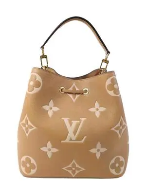 LOUIS VUITTON Monogram Empreinte Neo Noe Bucket Bag - Neutrals