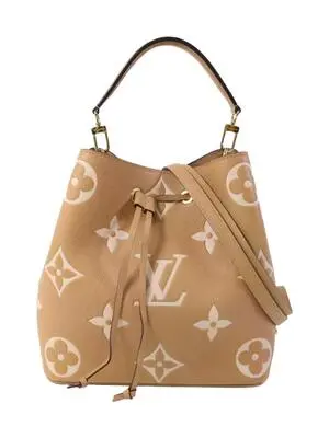 LOUIS VUITTON Monogram Empreinte Neo Noe Bucket Bag - Neutrals