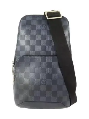 LOUIS VUITTON Avenue Sling Damier Infini Shoulder Bag - Blue