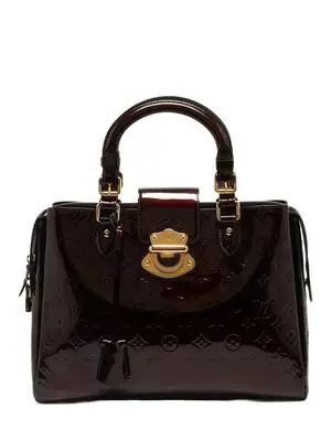 LOUIS VUITTON Monogram Vernis Tote Bag - Red
