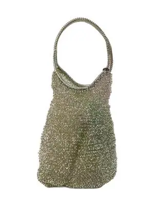 ANTEPRIMA Woven Design Handbag - Silver