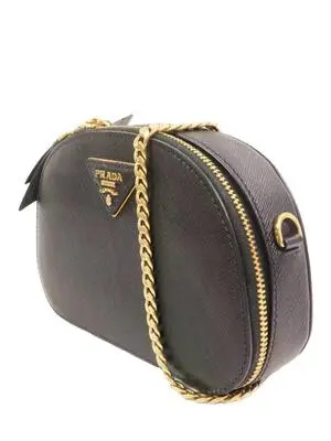 Prada Saffiano Lux Belt Bag - Black