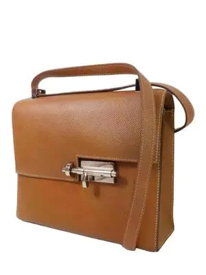 Hermès 23 Verrou Shoulder Bag - Brown