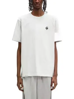 AAPE BY *A BATHING APE Logo-patch T-shirt - Grey