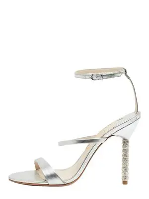 SOPHIA WEBSTER Rosalind Crystal-detail Sandals - Silver
