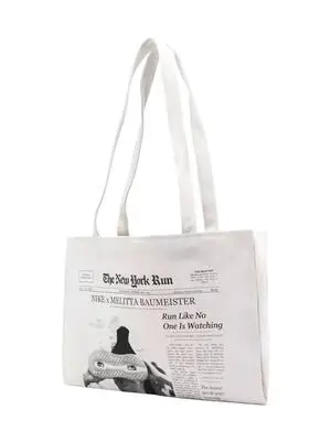 MELITTA BAUMEISTER Melitta Baumeister Newspaper Print Tote Bag