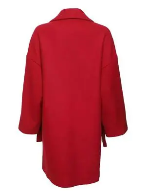 RED VALENTINO Red Valentino Vintage Bow-Detail Double-Breasted Coat
