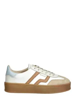 Gant Cuzmani Suede-detail Sneakers - Neutrals