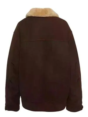 MIU MIU Miu Miu Logo-Embroidered Zip-Up Jacket