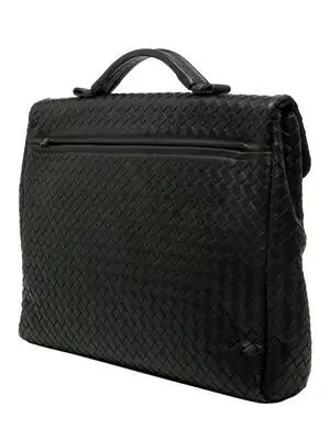 Bottega Veneta 2010 Nappa Intrecciato Briefcase - Black