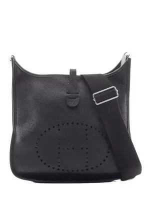Hermès Clemence Evelyne Iii 29 Crossbody Bag - Black