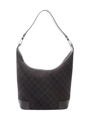 Gucci Gg Canvas Shoulder Bag - Brown