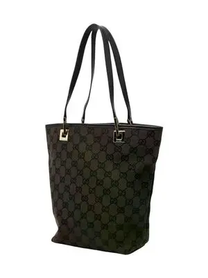 Gucci Gg Canvas Tote Bag - Brown