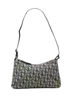 Dior Oblique Canvas Shoulder Bag - Blue
