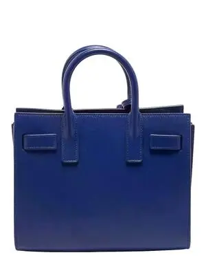 Saint Laurent Sac De Jour Nano Top-handle Tote Bag - Blue