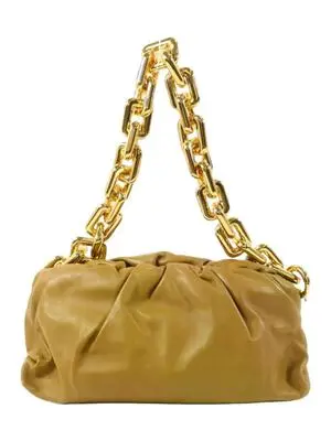 BOTTEGA VENETA Bottega Veneta The Chain Pouch Calfskin Shoulder Bag