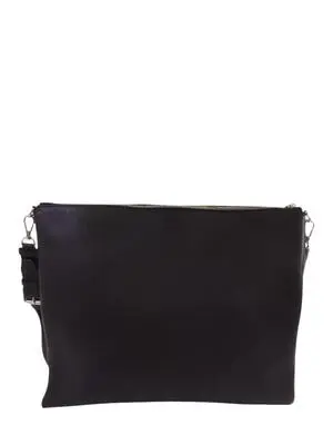 Fendi Roma Pouch Shoulder Bag - Black