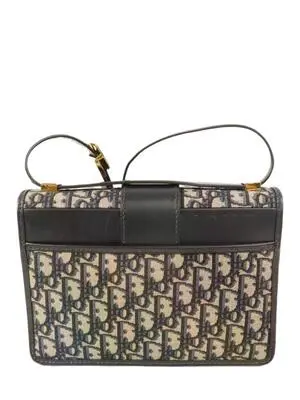 Dior 30 Montaigne Oblique Shoulder Bag - Blue