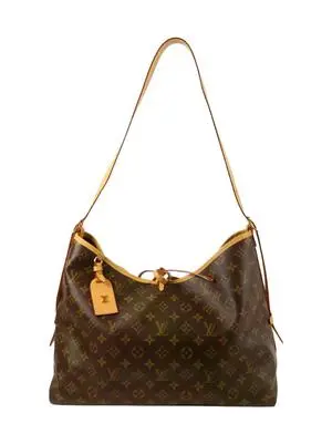LOUIS VUITTON Monogram Canvas Shoulder Bag - Brown