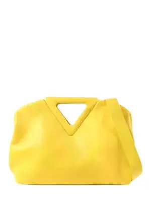 Bottega Veneta Point Leather Tote Bag - Yellow