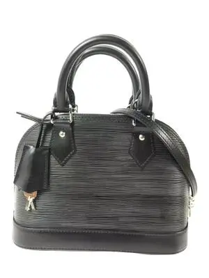 LOUIS VUITTON Bb Alma Epi-leather Tote Bag - Black