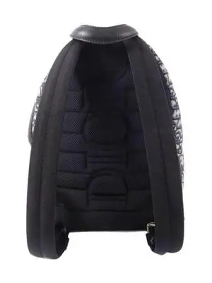 Dior Monogram Canvas Backpack - Blue