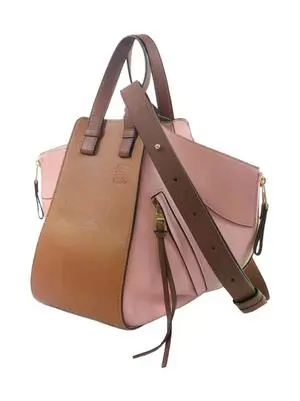 Loewe Small Hammock Leather Shoulder Bag - Brown