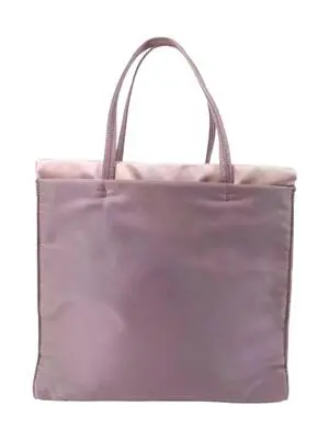 Prada Satin Tote Bag - Purple