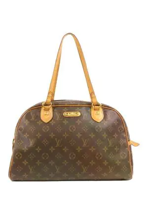 LOUIS VUITTON Monogram Montorgueil Shoulder Bag - Brown