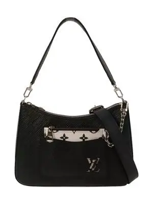 LOUIS VUITTON Marelle Epi Shoulder Bag - Black
