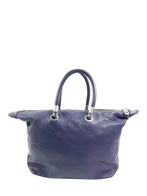 Marc Jacobs Leather Tote Bag - Blue