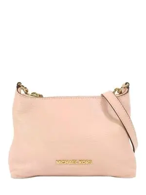 Michael Kors Grainy Leather Shoulder Bag - Pink
