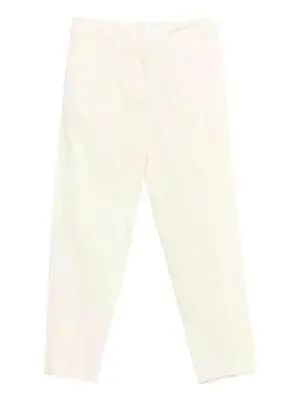 CLIPS Tailored Trousers With Zip Fastening And Elasticated Waistband - Neutrals