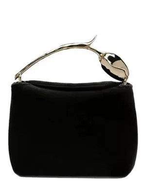 Erdem Mini Bloom Flower-handle Tote Bag - Black