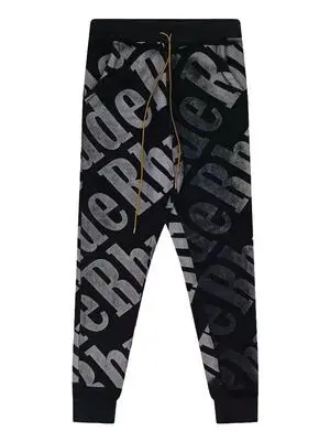 Rhude Logo-print Track Pants - Black