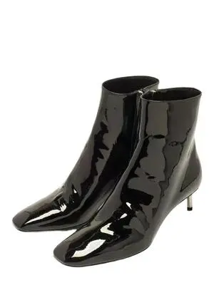 Off-White Allen Leather Ankle Boots - Black