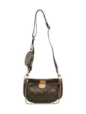 LOUIS VUITTON Monogram Shoulder Bag - Brown