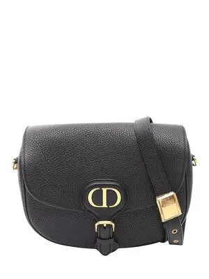 Dior Medium Grained Calfskin Bobby Crossbody Bag - Black