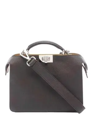 Fendi Peekaboo Iseeu Satchel - Brown
