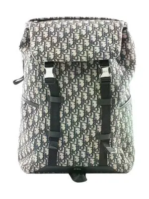 Dior Oblique Canvas Explorer Backpack - Blue