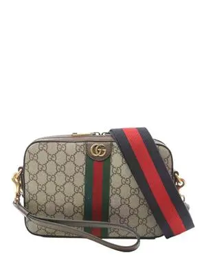 Gucci Ophidia Gg Supreme Web Crossbody Bag - Neutrals