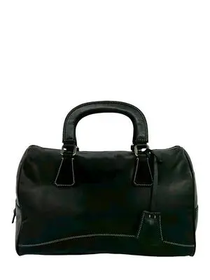 Prada Leather Handbag - Black