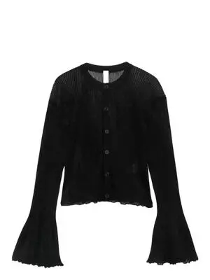 CFCL Hypha Lucent Glitter Cardigan - Black