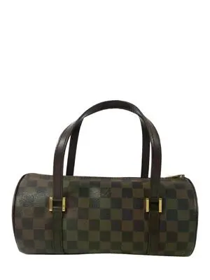 LOUIS VUITTON Papillon Damier-pattern Tote Bag - Brown