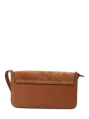 Chloé Faye Leather Shoulder Bag - Brown