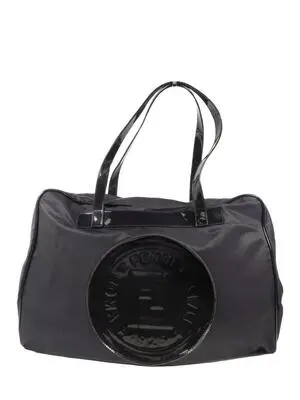 Fendi Logo Patch Tote Bag - Black