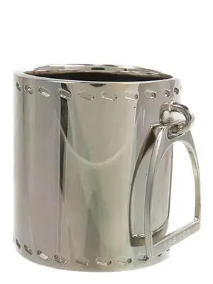 Hermès Stirrup Scarf Ring - Silver