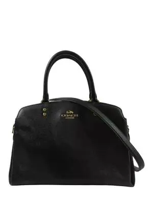COACH VINTAGE Lillie Carryall Tote Bag - Black