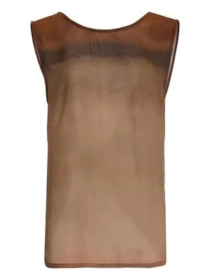 ANEMOS Anemos Open-Back Reversible Tie Tank Top