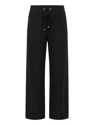 EXQUISE Exquise Knitted Drawstring Trousers